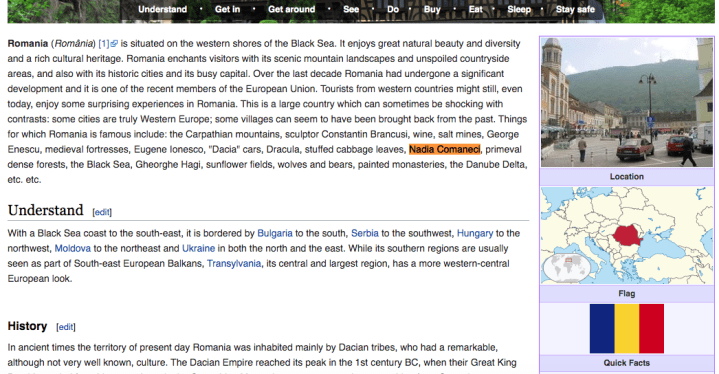 You Can’t Google Romania Without Getting Nadia Comaneci – An Old School ...