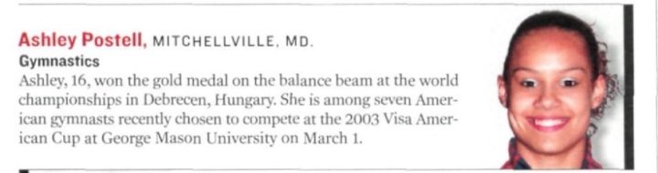 Gymnasts and Faces in the Crowd – An Old School Gymnastics Blog