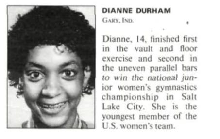 Gymnasts and Faces in the Crowd – An Old School Gymnastics Blog